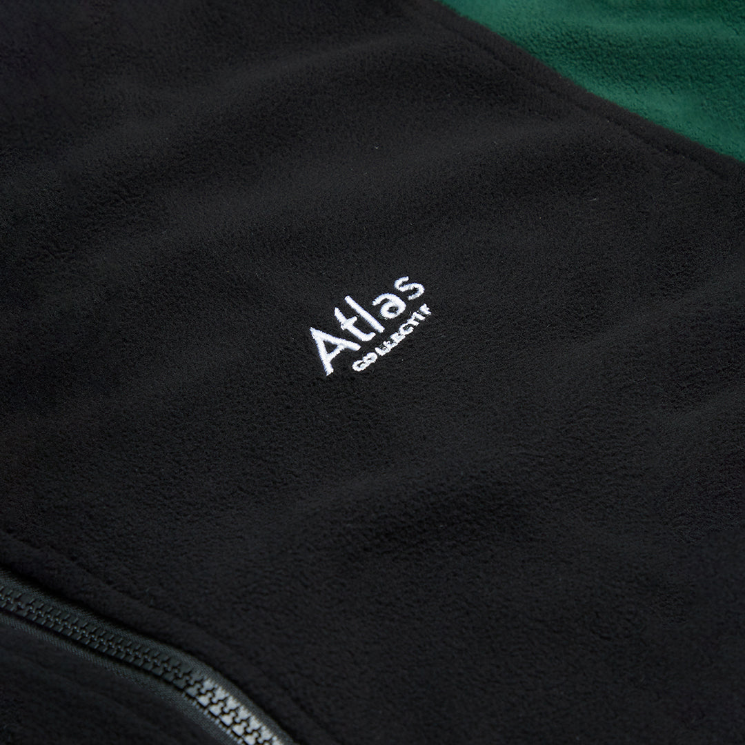 Greenwood Fleece Jacket Black – Atlas Collectif