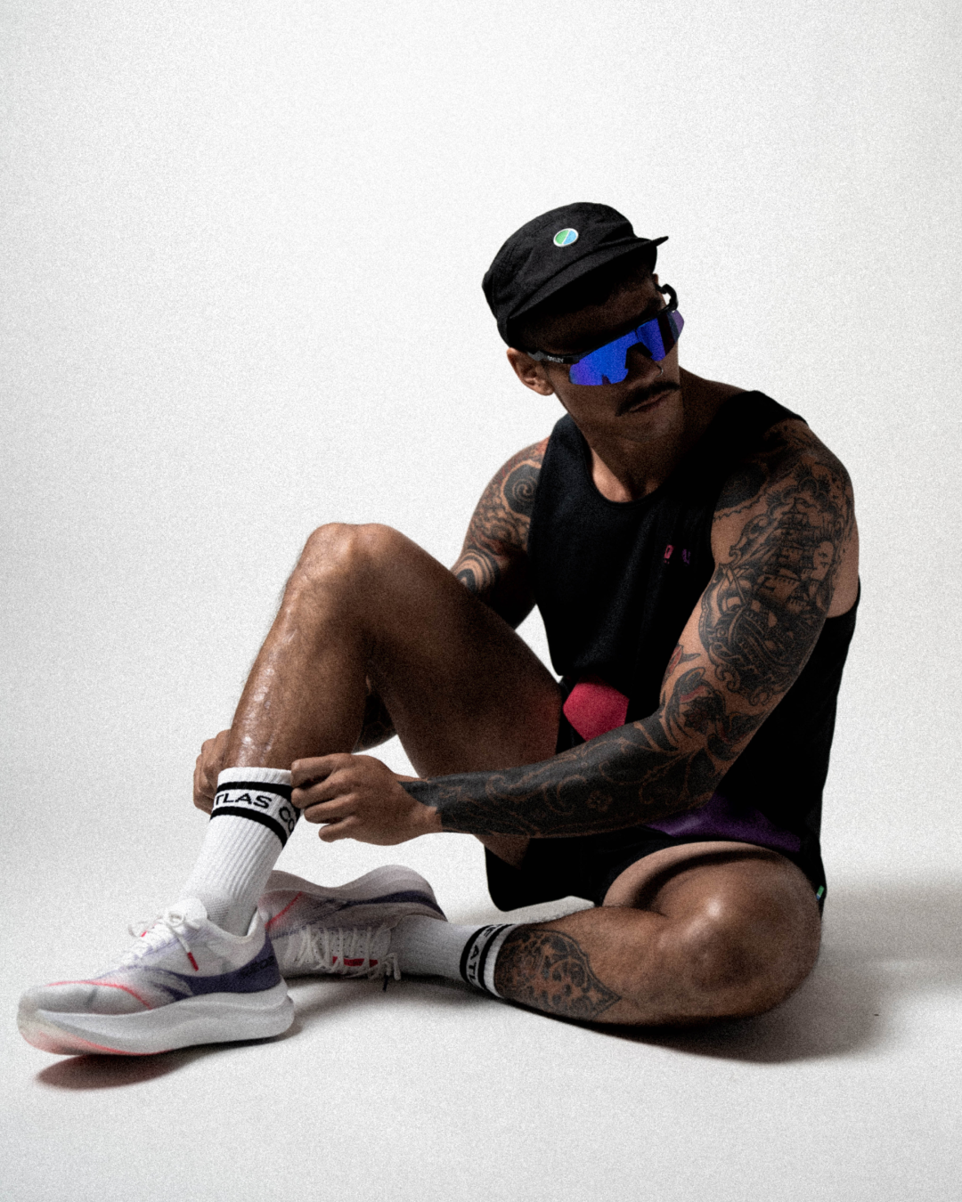 Atlas Collectif ANTA Singlet Black